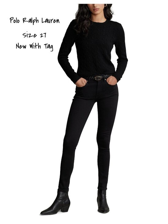 Ralph Lauren | Jeans | Polo Ralph Lauren Tompkins Super Skinny Black ...